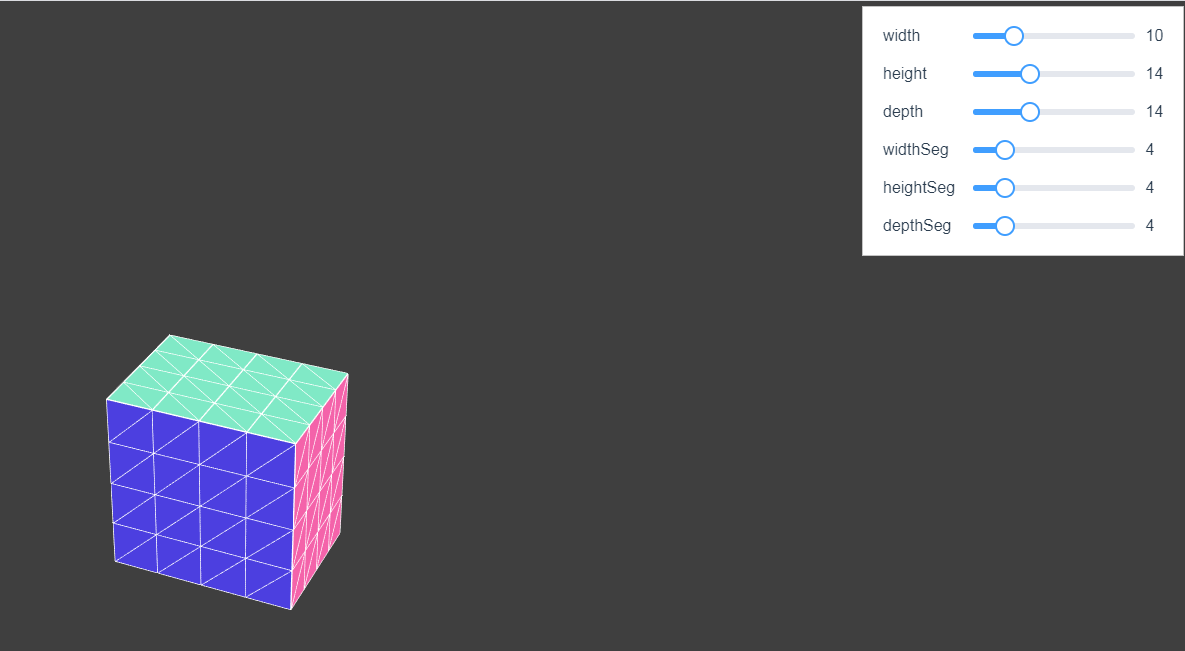 学习three.js之几何体-三维立方体BoxGeometry(vue中使用three.js24)_threejs boxgeometry-CSDN博客