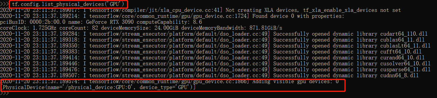 tensorflow-gpu最新安装（显卡3090/3080）_amd显卡怎么用tensorflow-CSDN博客