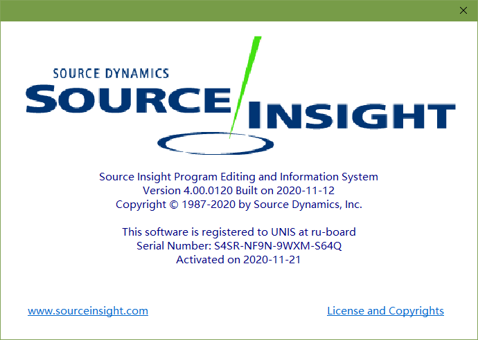 Source Insight 4安装图文教程（附链接） Source Insight 4 注册机 Csdn博客
