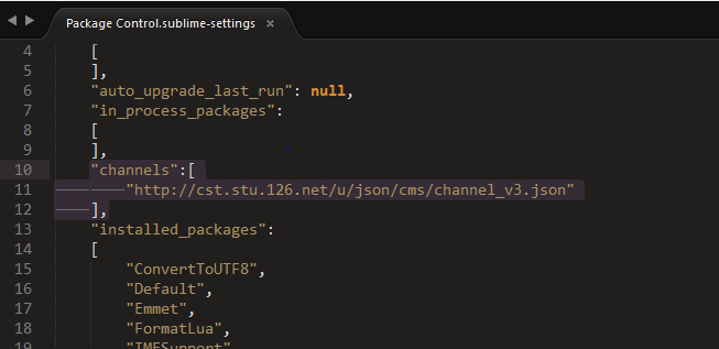 Sublime Text3解决There are no packages available for installation_sublime text3 package control ...