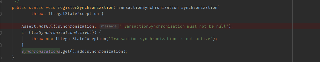 TransactionSynchronizationManager_transactionsynchronizemanager-CSDN博客