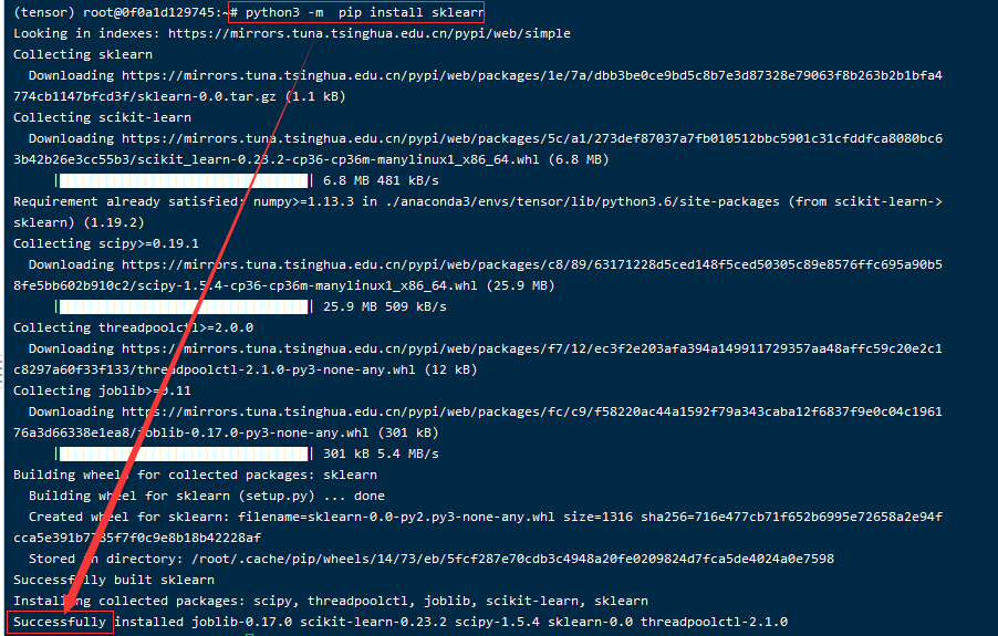 解决python2中no Module Named Sklearnfeatureextraction问题no Module Named Sklearnfeature Csdn博客 