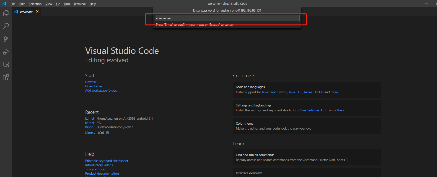 VS Code Remote SSH配置_vscode 远程服务器 扩展灰色-CSDN博客