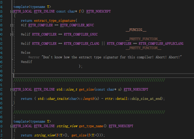 RTTR(Run Time Type Reflection) C++反射原理实现剖解-CSDN博客