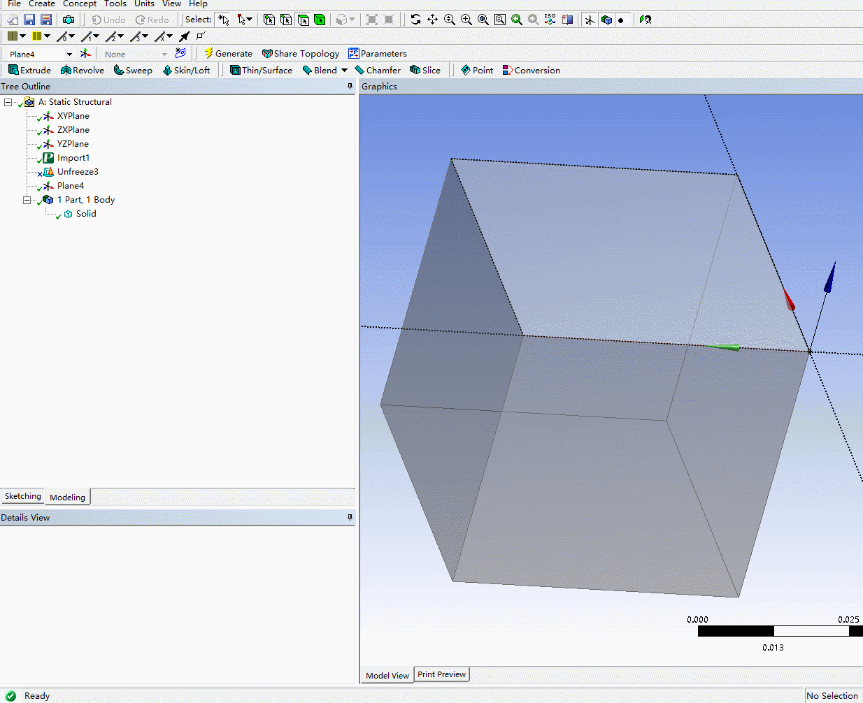 ansys spaceclaim、design modeler(DM)、Mechanical界面操作汇总_designmodeler和 ...