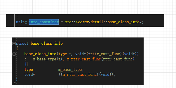 RTTR(Run Time Type Reflection) C++反射原理实现剖解-CSDN博客