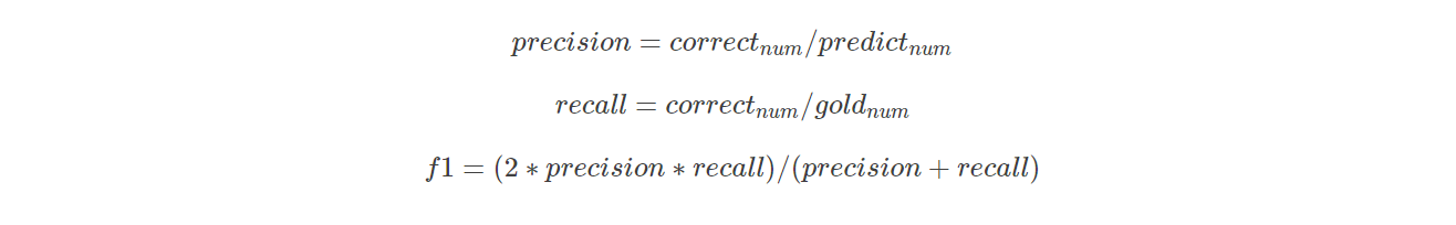 NER任务的精确评估指标P、R、F1_ner f1-CSDN博客