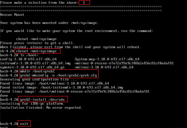 Linux 救援模式（Centos7），grub损坏。_centos7 grub rescue怎么解决-CSDN博客