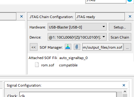 关于使用SignalTap下载时遇到 Program the device to continue 问题 - 程序员大本营
