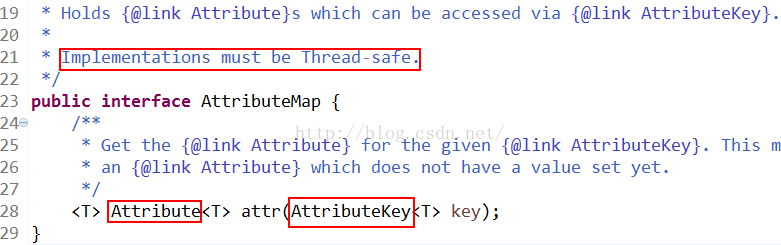 Netty中的AttributeMap属性(AttributeKey、AttributeMap、Attribute)_netty attributekey-CSDN博客