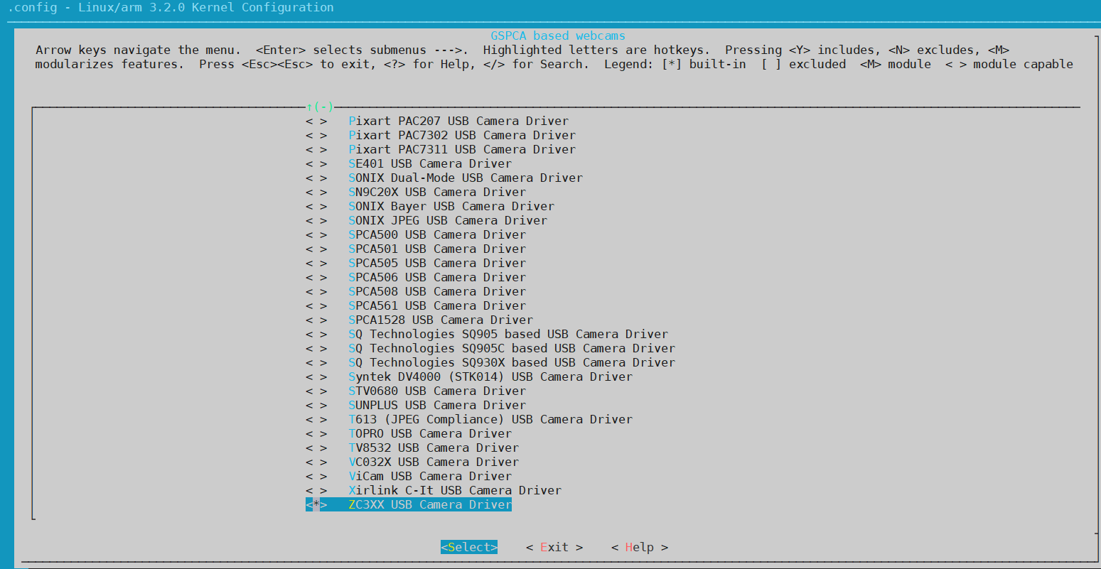 嵌入式USB摄像头驱动支持，VIMICRO/中星微ZC301摄像头_vimicro摄像头驱动-CSDN博客
