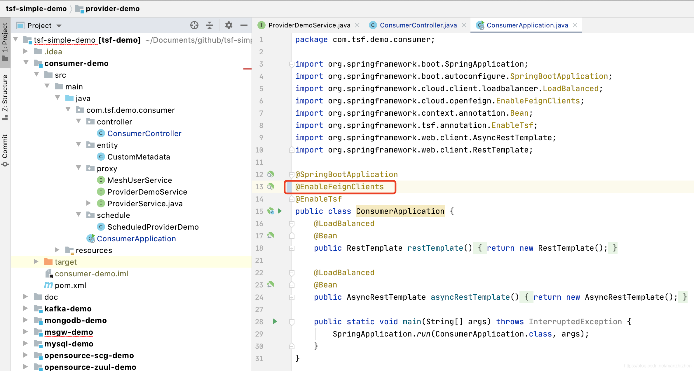 Springcloud全系列(一): Openfeign原理解析abstractformwriter Csdn博客