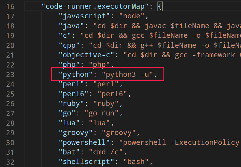 【VS Code】Code Runner插件修改默认为python3_vs 默认py3-CSDN博客