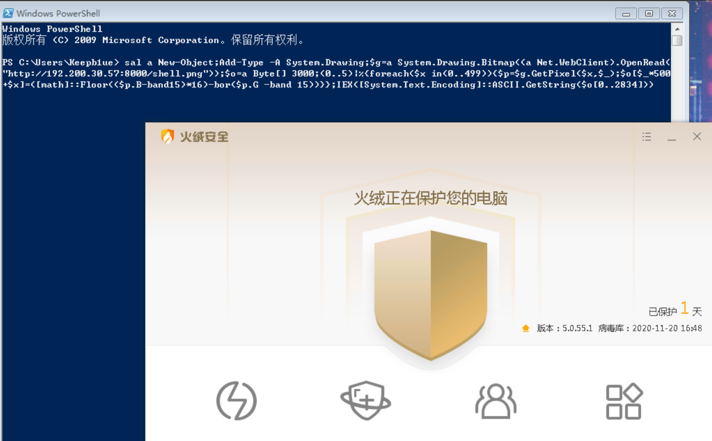 powershell免杀学习:过360、火绒_nopowershell 跳过360-CSDN博客