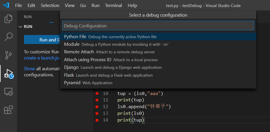 VScode下调试Python代码演示:Debugging以及单步前进Step Into_vscode step into-CSDN博客