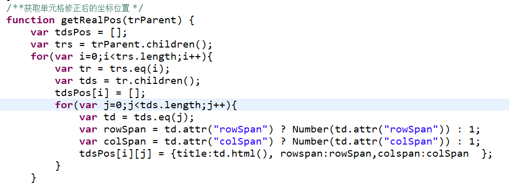 当表格中单元格有rowSpan与colSpan时，如何获取单元格真正的坐标？_rowspan colspan获取td的真实索引-CSDN博客