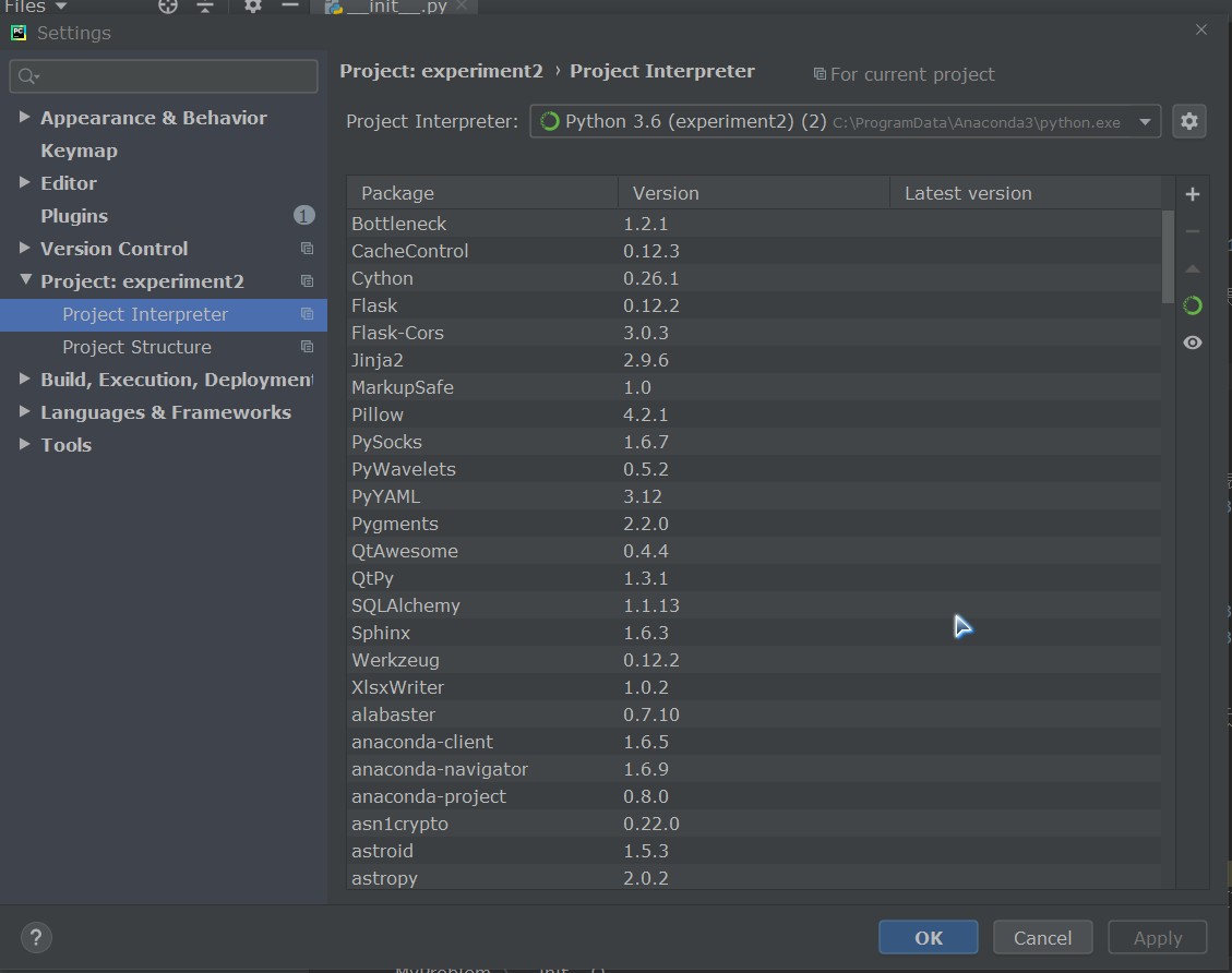 如何用pycharm导入anaconda的python interpreter或者库，并且切换国内镜像源_anaconda ...