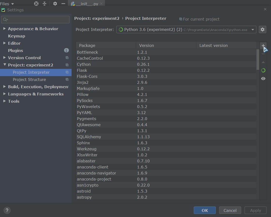 如何用pycharm导入anaconda的python interpreter或者库，并且切换国内镜像源_anaconda interpreter-CSDN博客