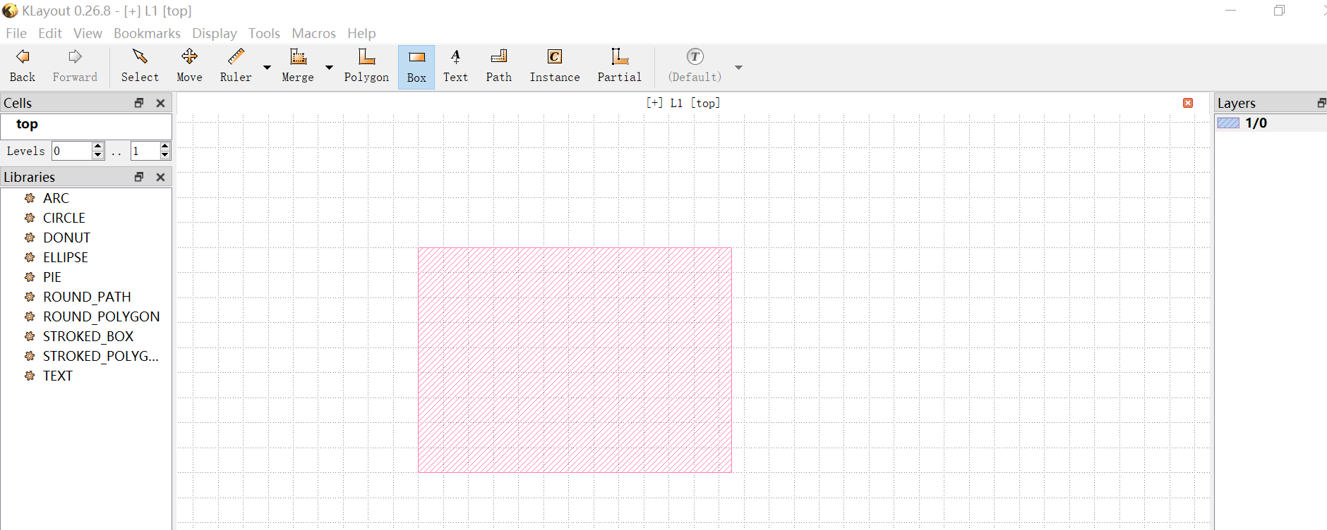 KLayout教程（一）画不同的形状-CSDN博客