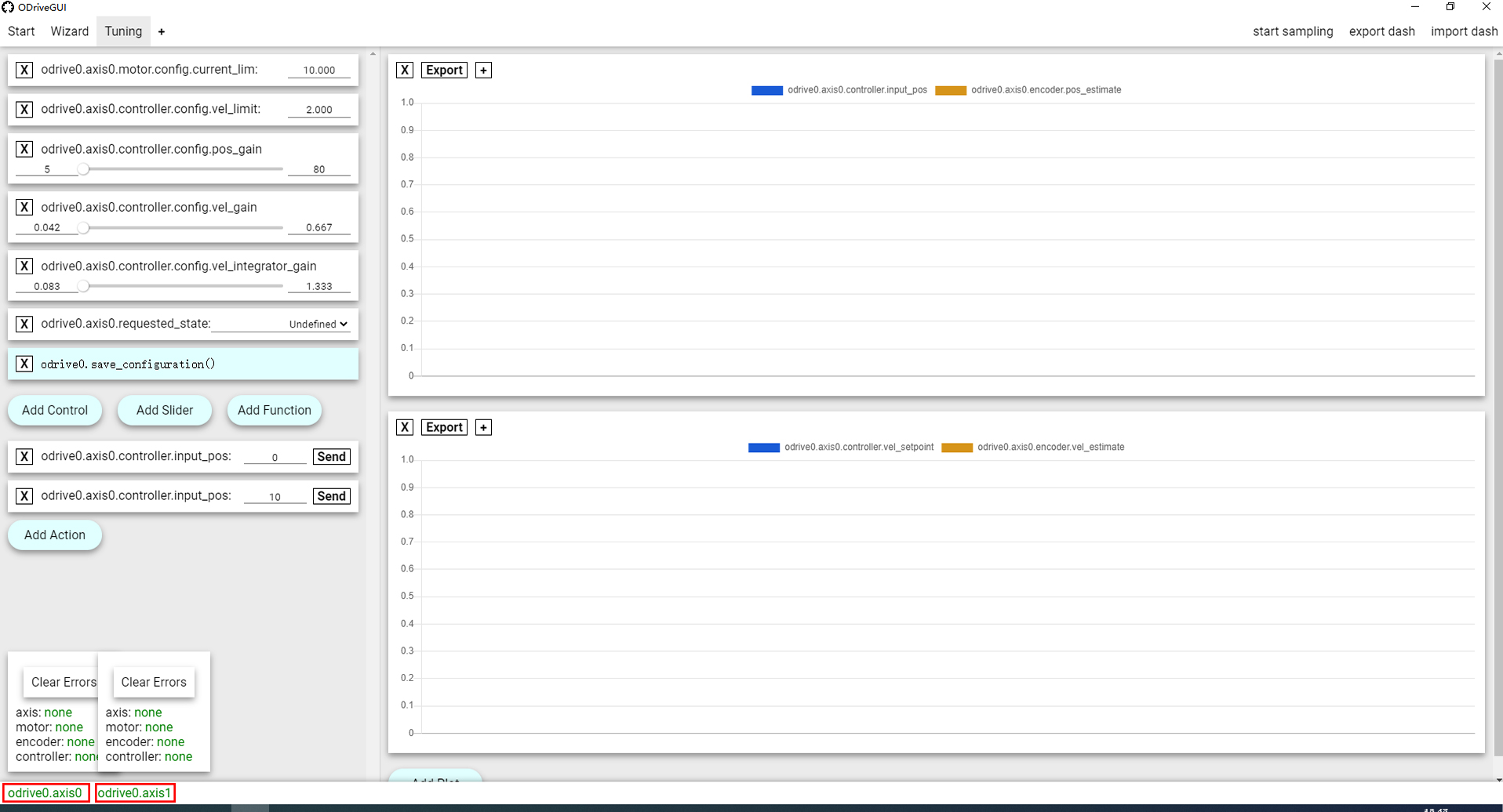 ODrive应用 #3 odrive_gui入门指南_odrive gui-CSDN博客