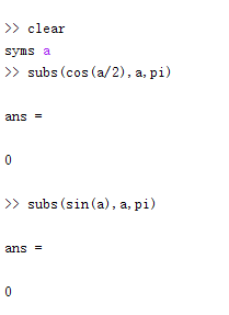 matlab中 cos(pi/2) sin(pi)不等于0怎么办_cos平方和sin平方不等于1matlab-CSDN博客