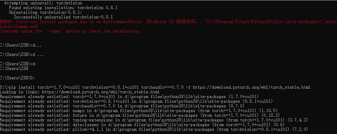 2020-11-24The NVIDIA driver on your system is too old (found version 10010). Please update your ...