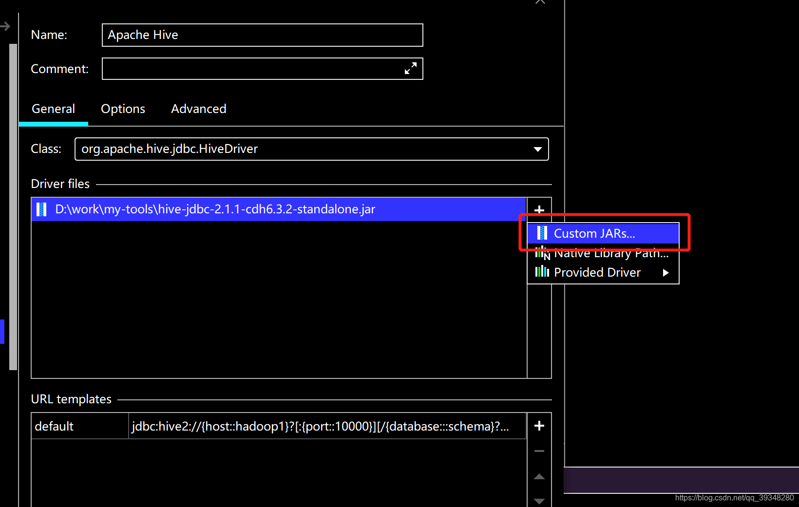 Idea连接hive 连接hive工具 Idea连接hive报错idea无法连接hive Csdn博客