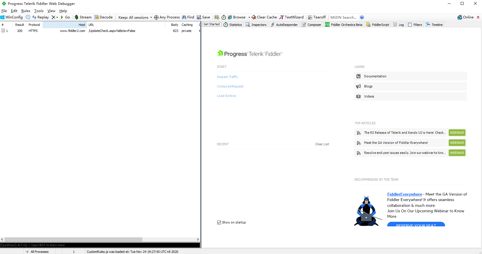 Fiddler4的安装与使用_fiddler4官网-CSDN博客
