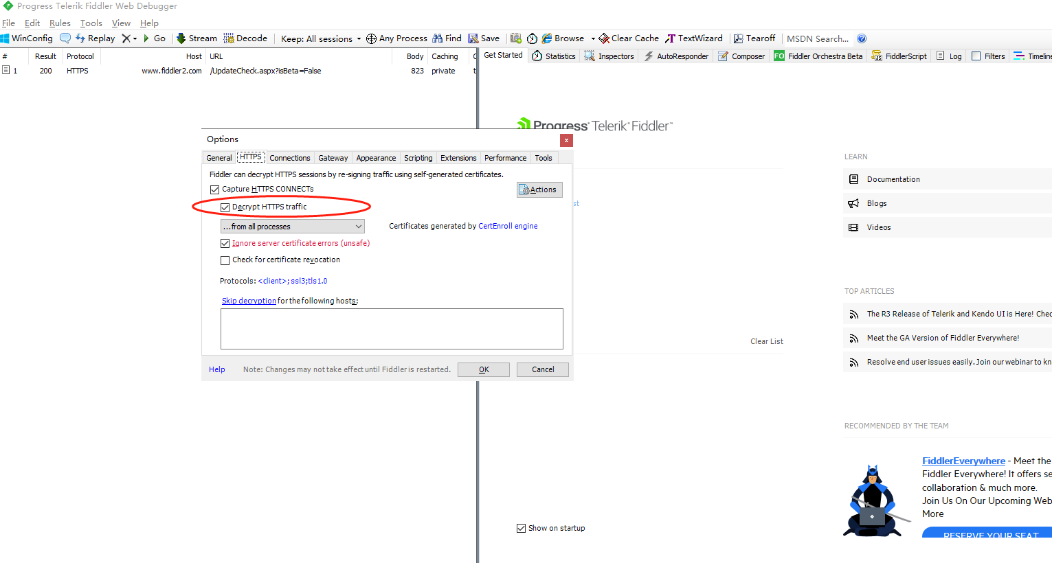 Fiddler4的安装与使用_fiddler4官网-CSDN博客