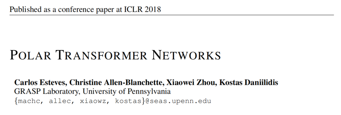[论文理解]极坐标转换网络Polar Transfomer Network（PTN）_极坐标图卷积-CSDN博客