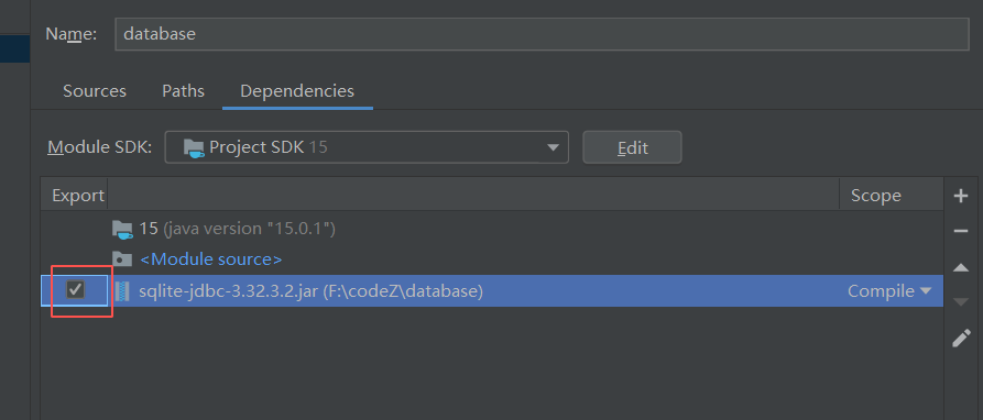IntellJ 2020版添加sqlite数据库_sqlite-jdbc-3.32.3.2.jar-CSDN博客