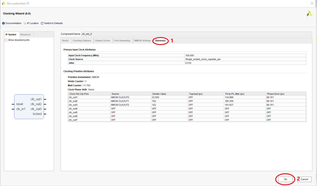 征战FPGA之使用clk_wiz的IP核获取任意频率时钟_clk——wiz-CSDN博客