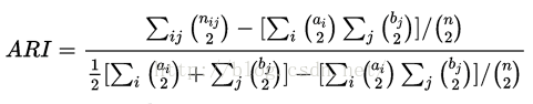 无监督聚类评价指标，RI、ARI、MI、NMI等_聚类 nmi ari-CSDN博客