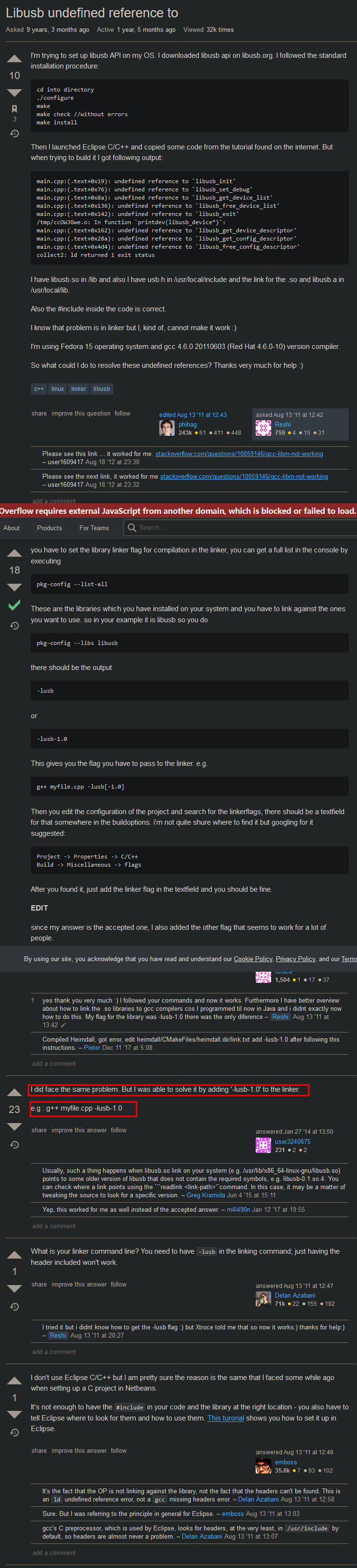 ubuntu 安装libusb 编译自己写的程序 发现很多undefined（排除包含头文件的问题）_gcc编译找不到libusb-CSDN博客
