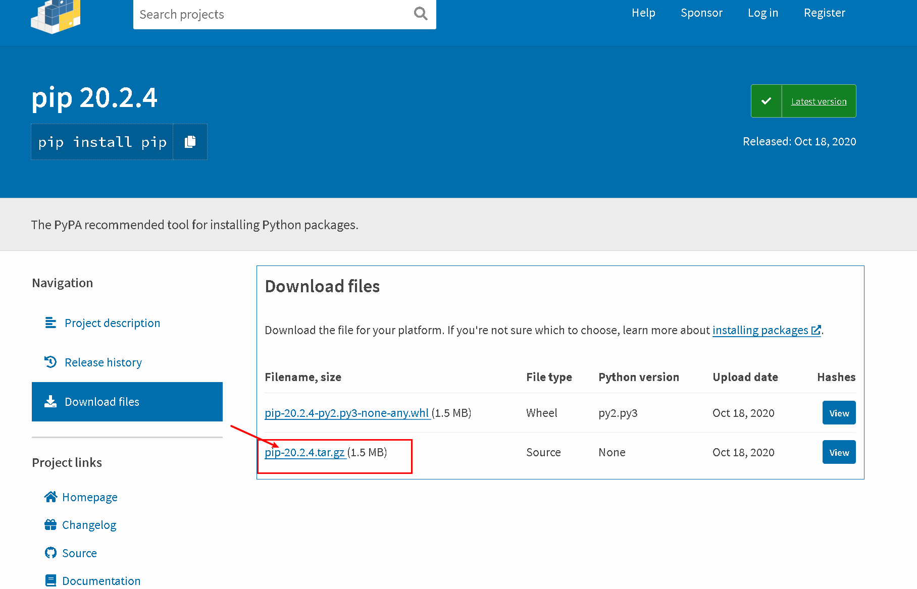 pip下载安装与环境配置_pip官网下载安装-CSDN博客