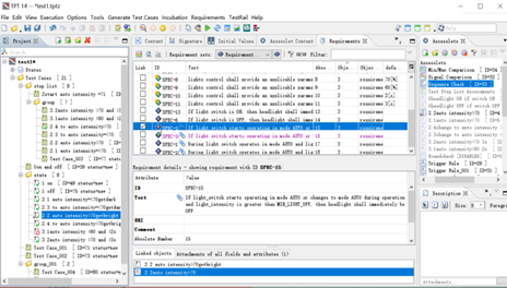 基于模型的动态测试工具TPT：TPT特性 | 测试用例建模 | 测试评估与报告生成 | 测试环境 | 测试需求跟踪 | 资质认证 | TPT ...