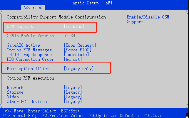 解决legacy、uefi系统盘boot页面无法识别问题_boot option filter-CSDN博客