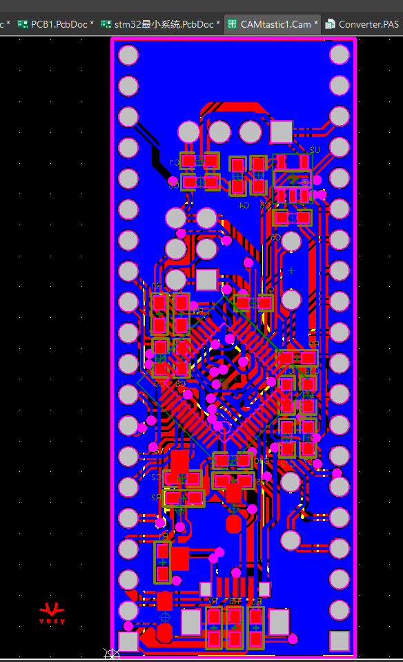 绘制stm32最小系统PCB图_基于stm32智能语音控制ledpcb绘制-CSDN博客