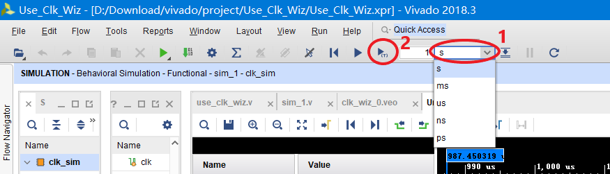 征战FPGA之使用clk_wiz的IP核获取任意频率时钟_clk——wiz-CSDN博客