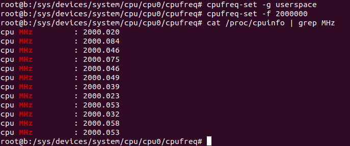 Linux系统中使CPU以固定频率运行_intel_pstate=disable_呆呆觉得这事儿不简单的博客-CSDN博客