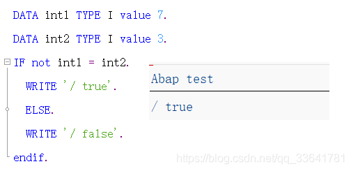 Abap学习笔记 基础语法 04 算术、比较及逻辑运算abap 乘以小数 Csdn博客