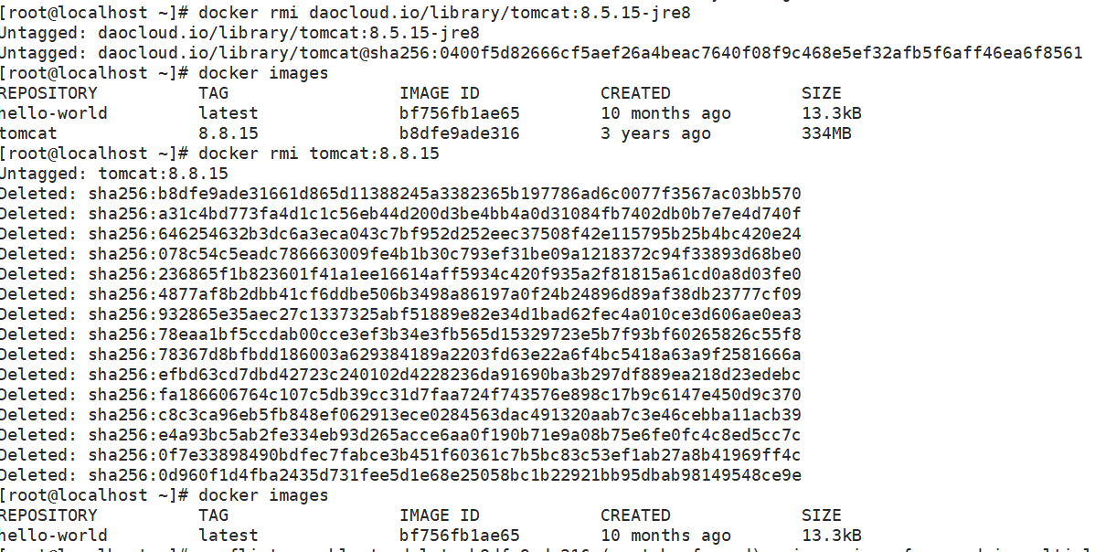 【Bug解决】conflict: unable to delete XXX (must be forced) - image is referenced in multiple ...
