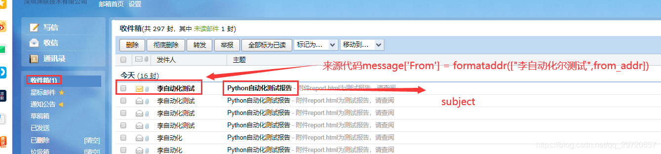 Python Smtp实现qq邮箱发送附件带html的邮件(规范发件人和收件人地址)qq邮箱发送html邮件代码 Csdn博客