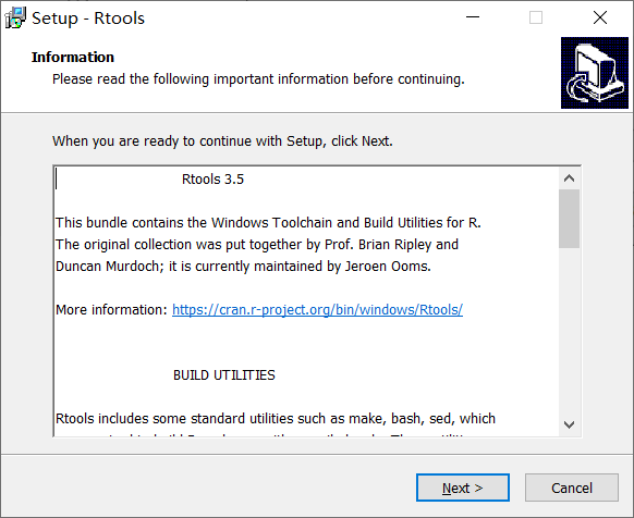 R报错：WARNING: Rtools is required to build R packages, but is not currently installed._warning ...