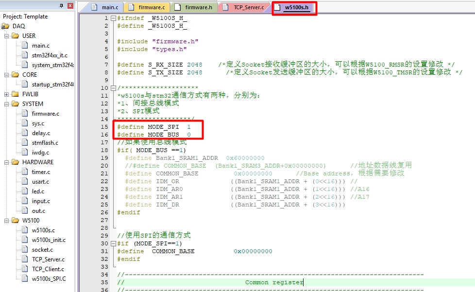 STM32F407通过SPI连接W5100S进行TCP网络通信_spi转tcp-CSDN博客