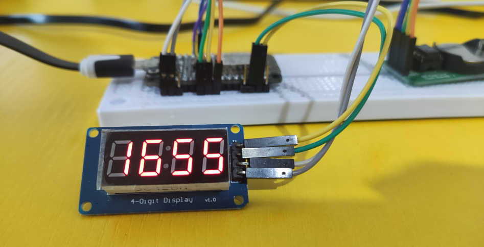 ESP8266制作创意时钟（DS1302+TM1637）_tm1637 8266-CSDN博客