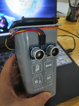Wemos-based smart cover trash can under Arduino - Programmer Sought