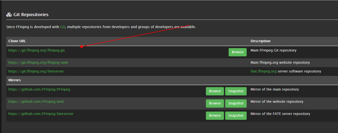 Linux和Windows中下载FFmpeg_ffmpeg linux可执行包下载-CSDN博客